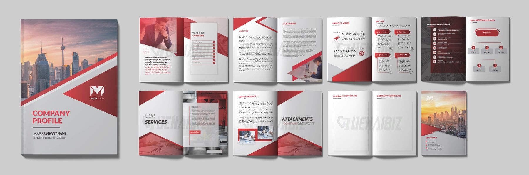 SERVIS DESIGN PROFIL SYARIKAT - DENAI ART